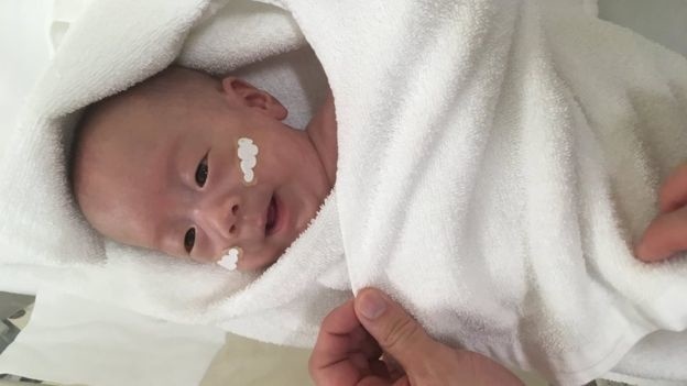 World's smallest newborn boy goes home after 5 months in the NICU