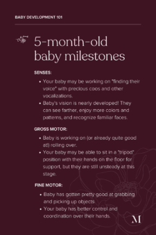 Guide to 5-Month Milestones for Baby - Motherly