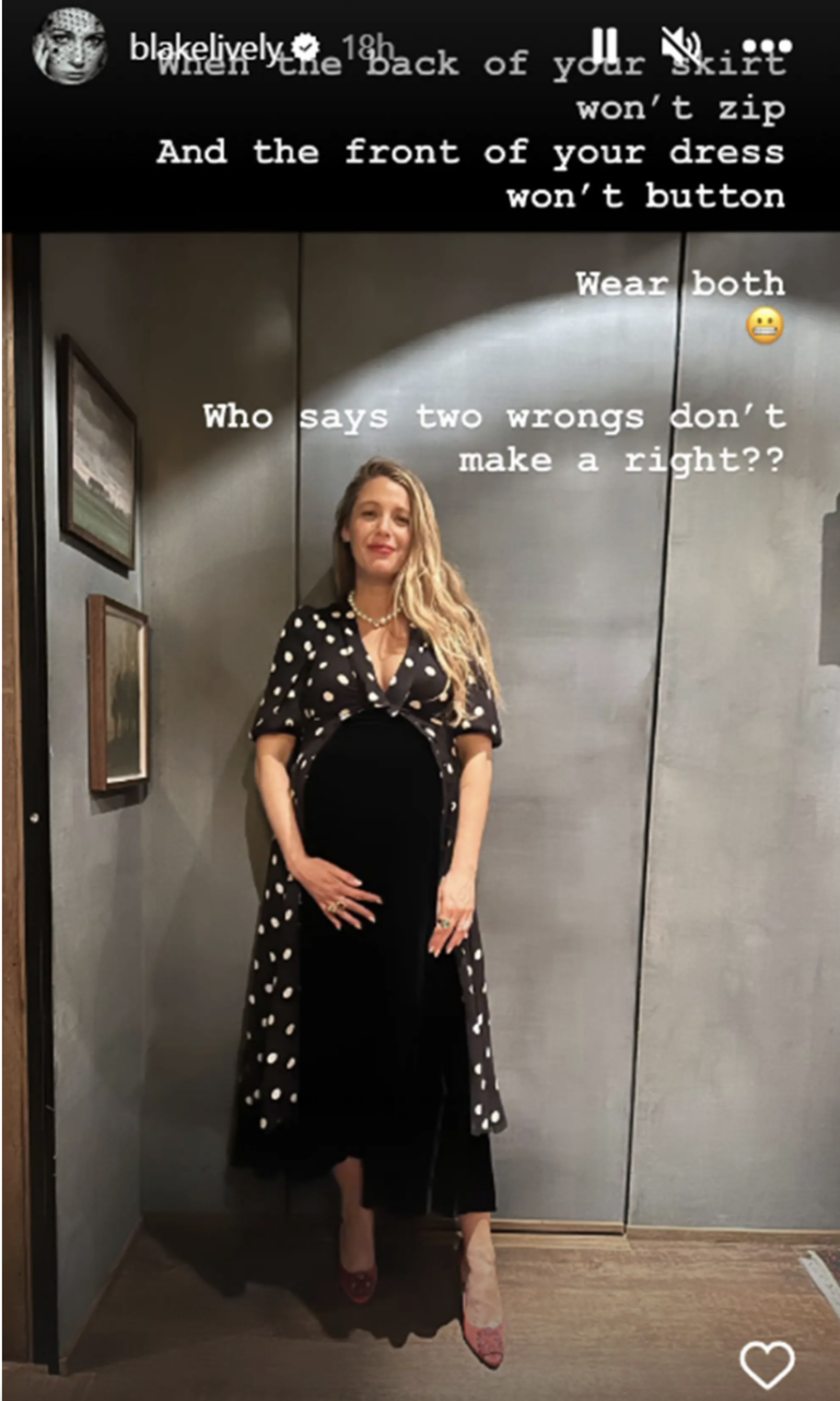 This Blake Lively Wardrobe Mishap Is Everything - Motherly