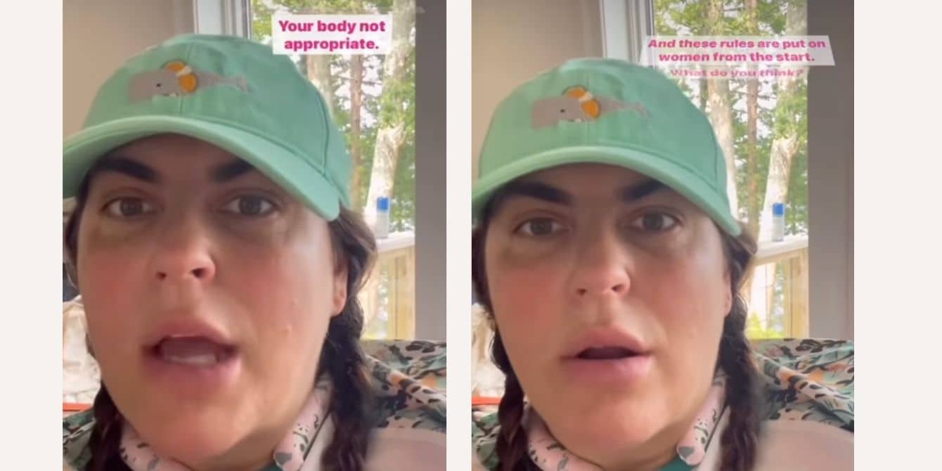Katie Sturino Shares Viral Story Of Toddler Girls At Pool - Motherly