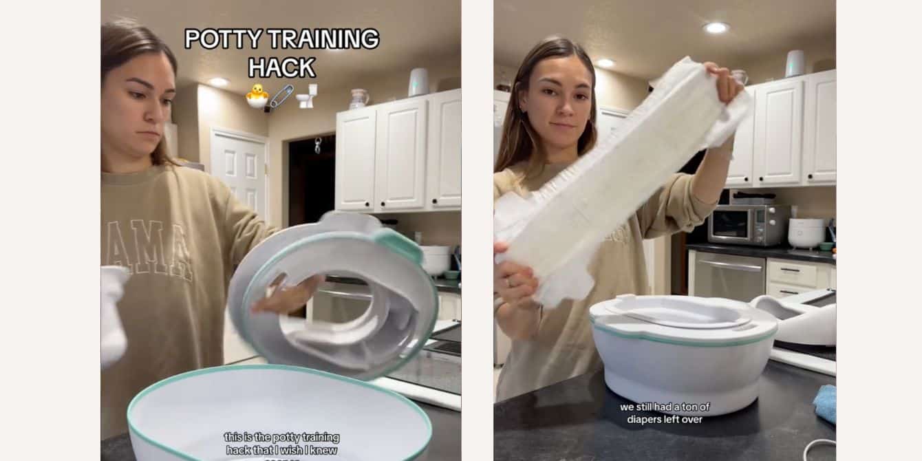 Mom's Potty Training Hack Gets Mixed Reviews On TikTok - Motherly