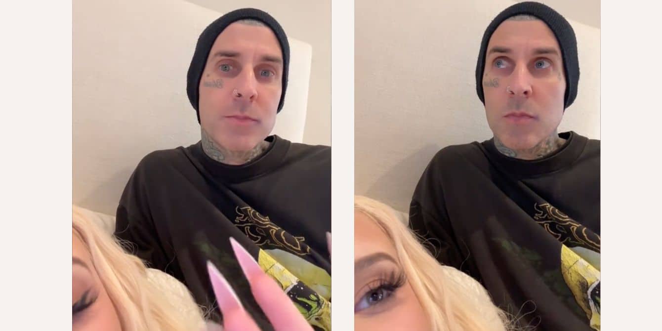 Travis Barker Gets Grilled By Daughter Alabama - Motherly