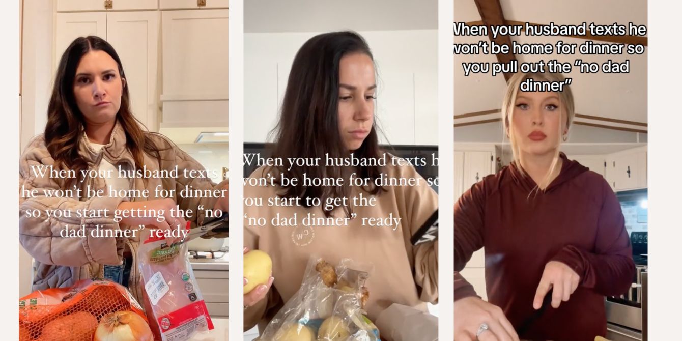 Moms Are Sharing The Relatable 'No Dad Dinners' They Make - Motherly