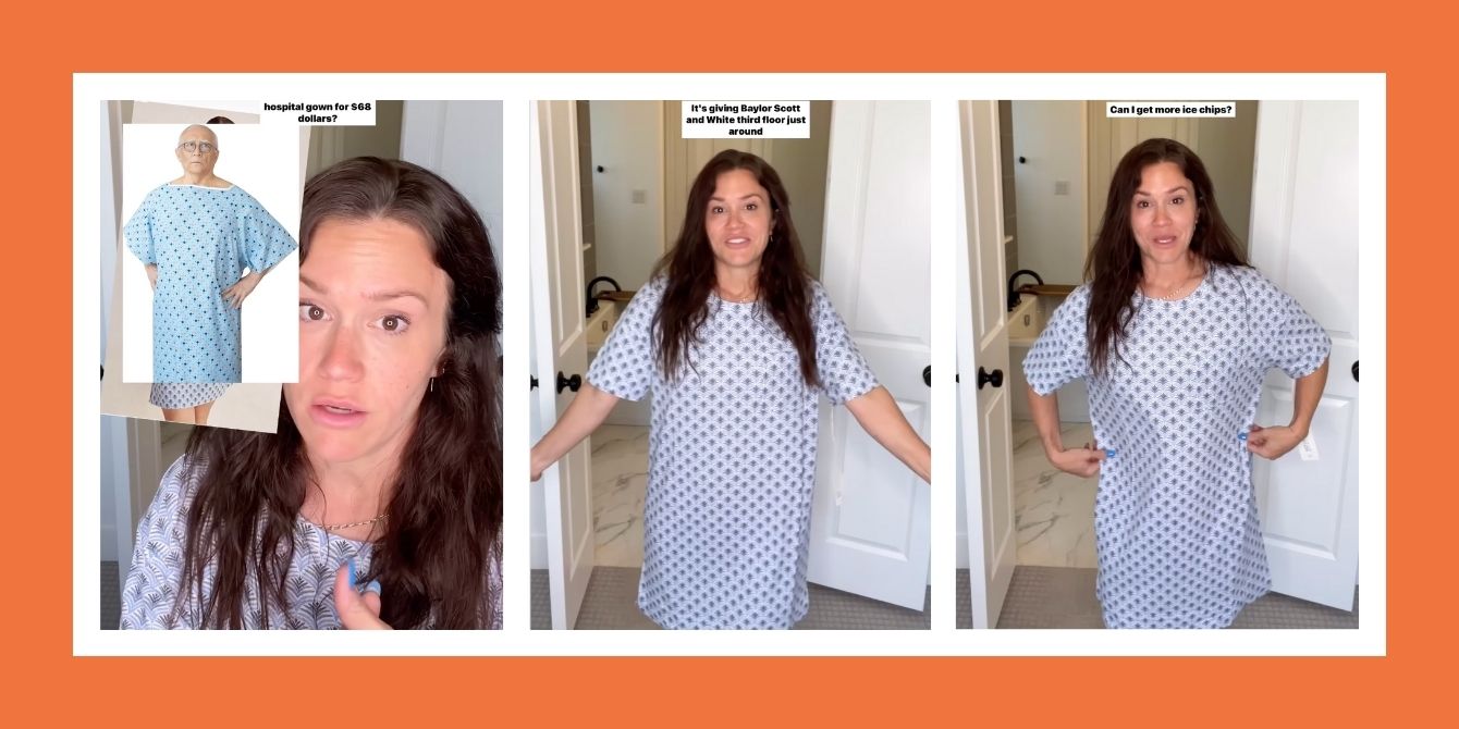 Review Of Viral 'Hospital Gown Dress' Will Make You LOL - Motherly