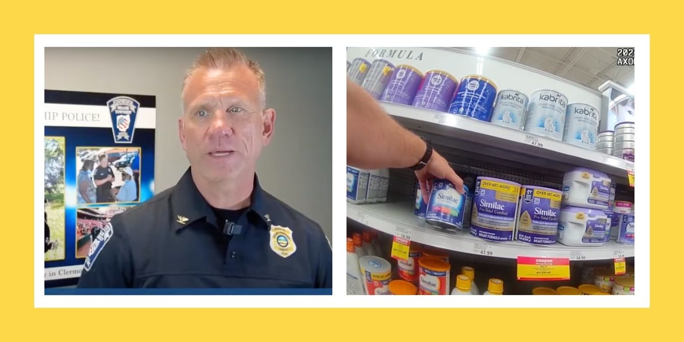 Officer Helps New Mom After Her Milk Dries Up - Motherly