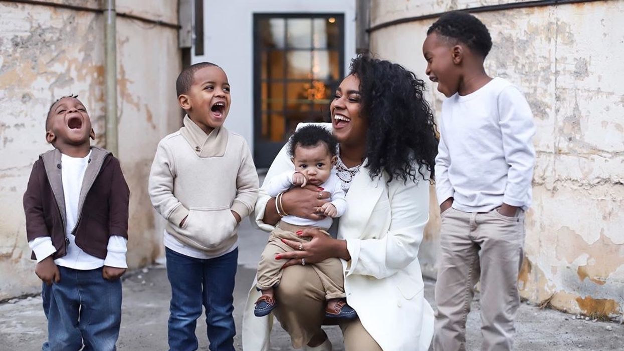 A mama's day: With 5 sons